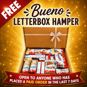 FREE Bueno Letterbox Hamper - Click12Win