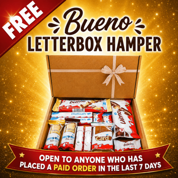 FREE Bueno Letterbox Hamper - Click12Win
